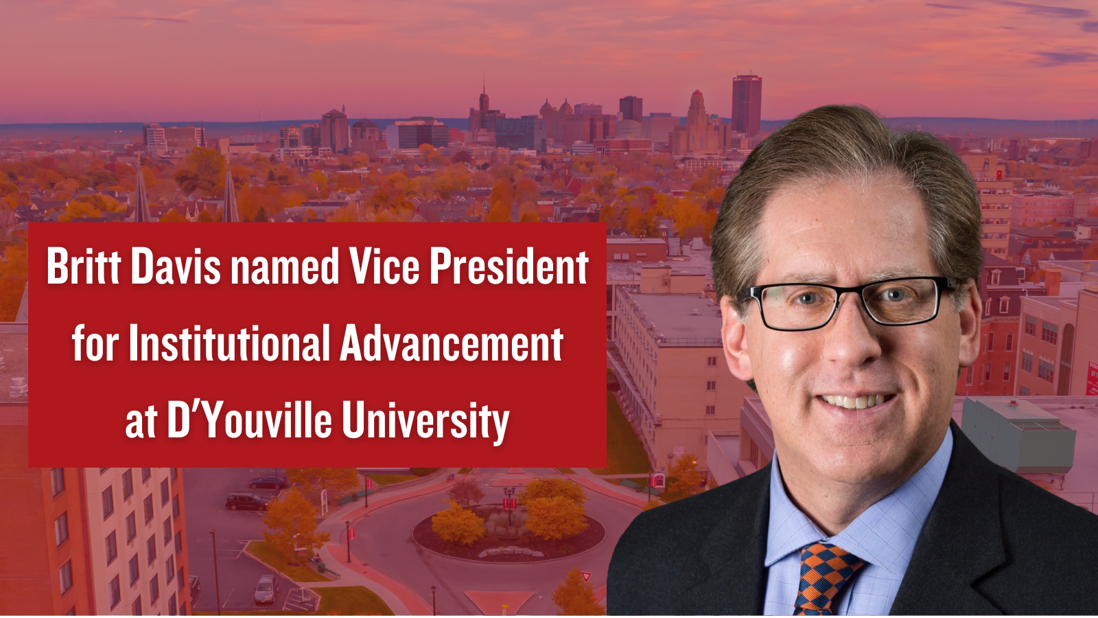 Britt Davis Named D'Youville Vice President for Institutional Advancement | DYouville